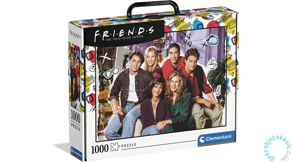 Clementoni 1000 db-os puzzle - Jóbarátok - bőröndben (39681) - 1000 db ...