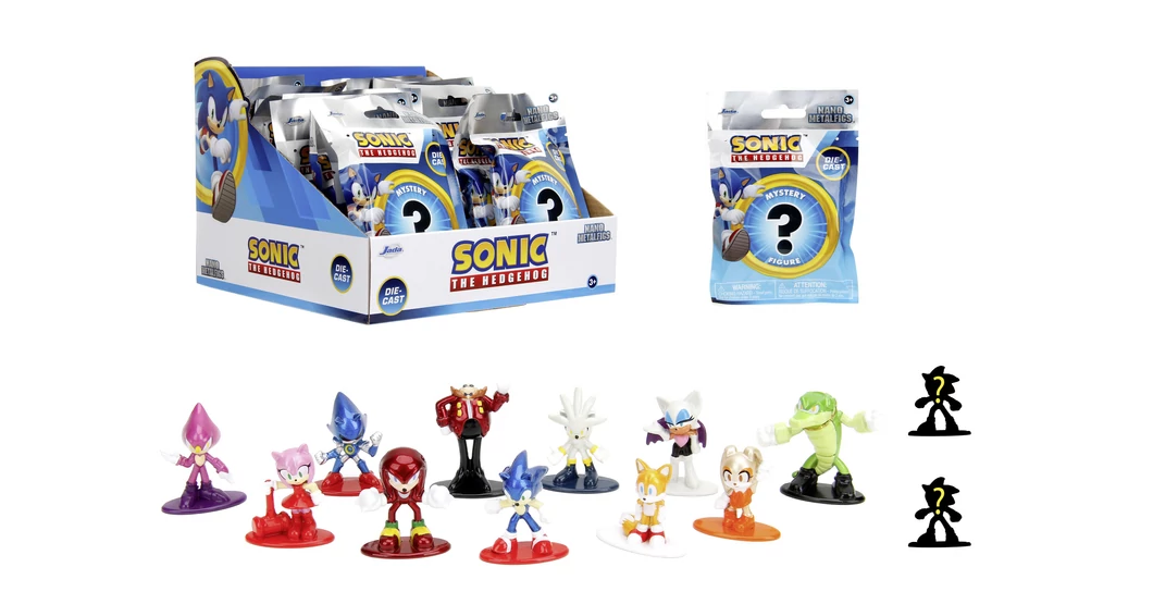 Jada Toys 253251047 Sonic meglepetés Nanofigura - Mesefigurák ...