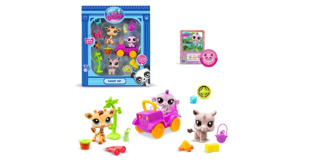 Littlest Pet Shop - Szafari 3-as készlet - 53-55 (LPS00524 ...