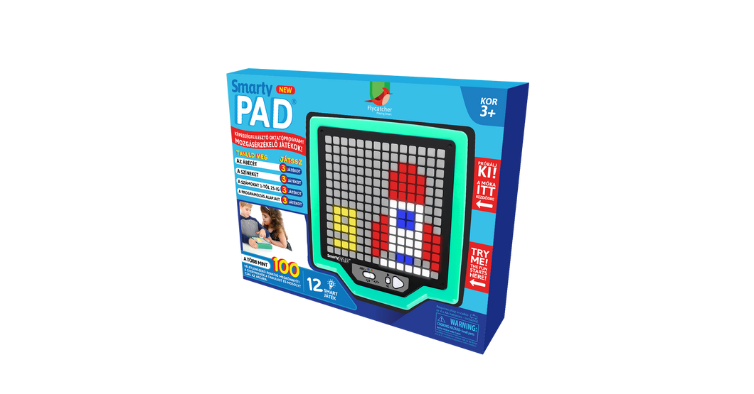 Smarty Pad Interaktív LED táblagép - Készségfejlesztő játék