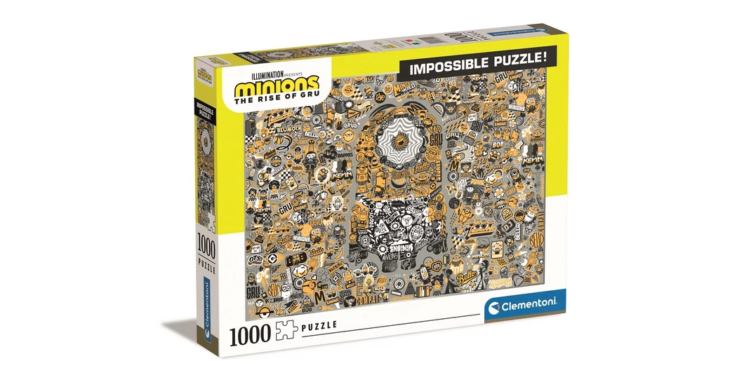 Clementoni 1000 db-os puzzle - Minyonok Impossible (39554) - 1000 db-os ...