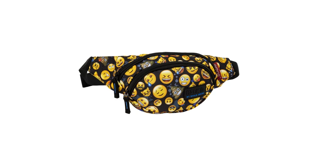 BackUp Emoji kétzsebes övtáska - Övtáska