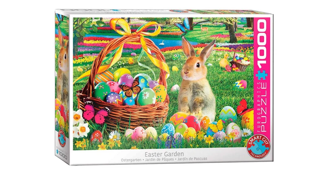 EuroGraphics 1000 db-os puzzle - Easter garden (6000-5773) - 1000 db-os ...