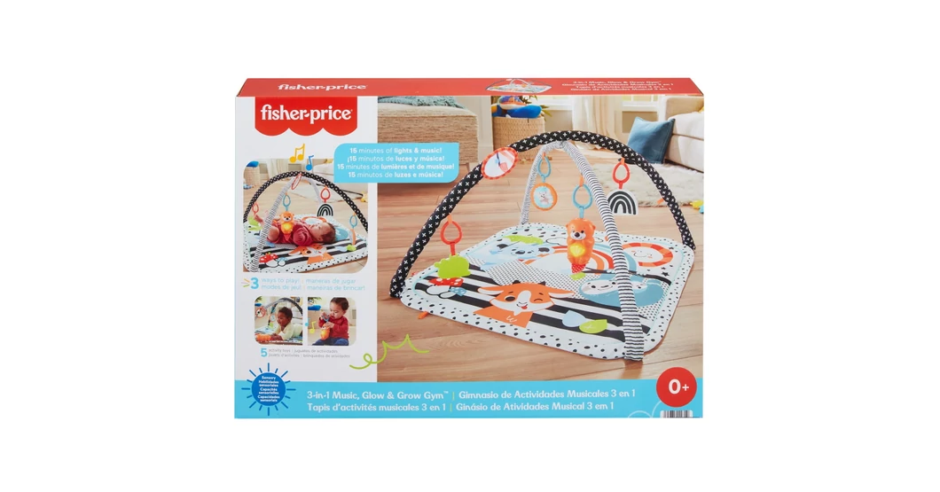 Fisher-Price Nőj velem 3 az 1-ben játszószőnyeg (HBP41) - Játszószőnyeg