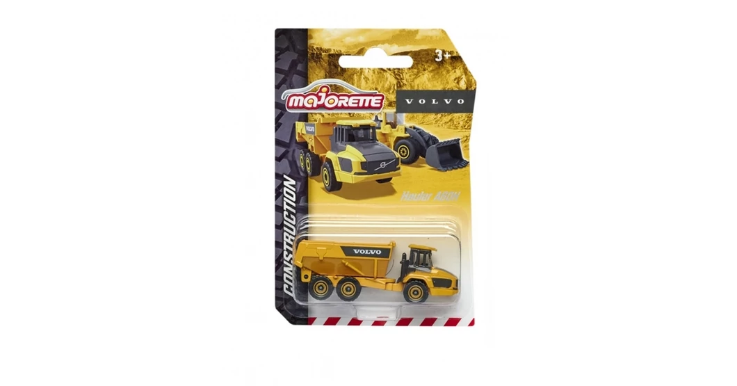 Majorette Volvo Construction munkagép - Hauler A60H háromtengelyes ...