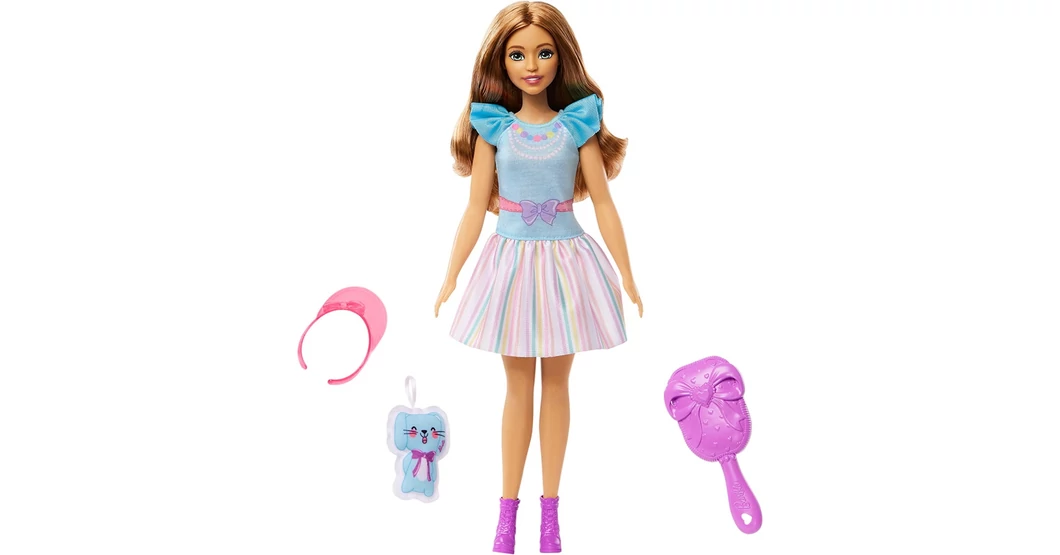 Barbie - Első Barbie babám - Barna hajú (HLL18-HLL21) - Barbie baba