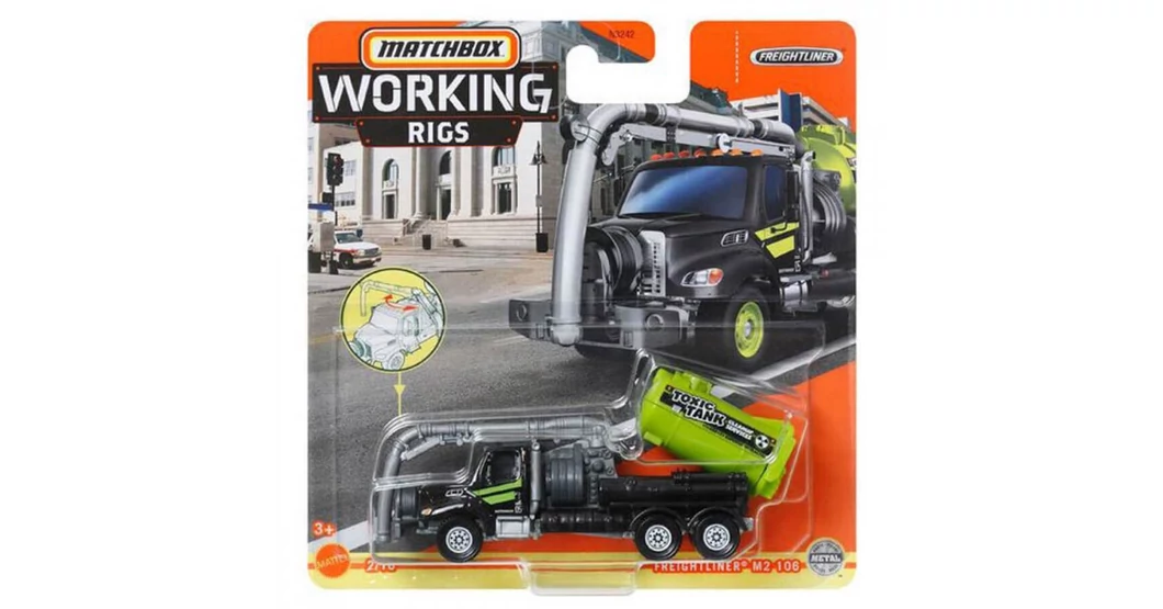 Matchbox Working Rigs munkagép - Freightliner M2 106 (N3242-HFH23 ...