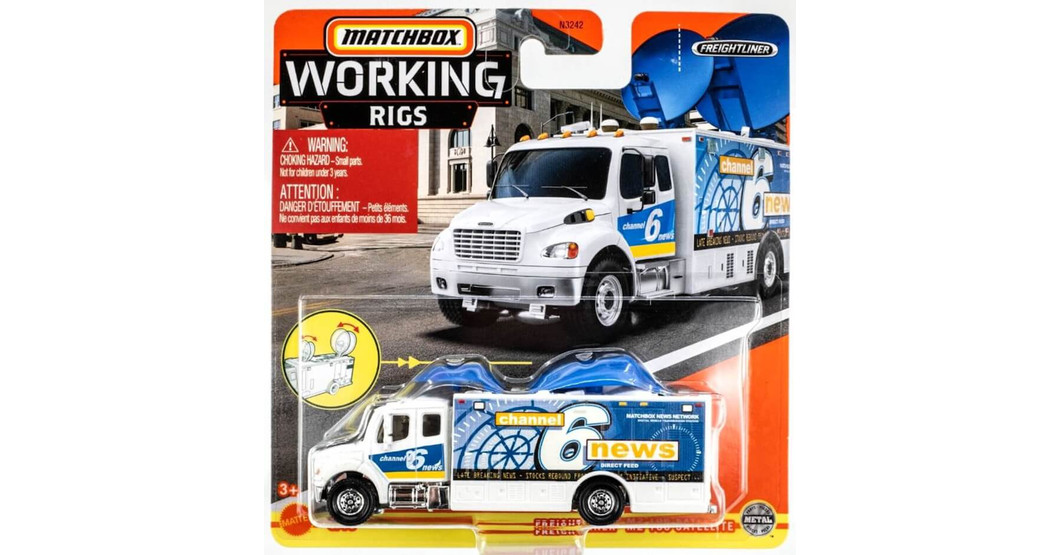 Matchbox Working Rigs munkagép - Freightliner M2 106 Satellite (N3242 ...