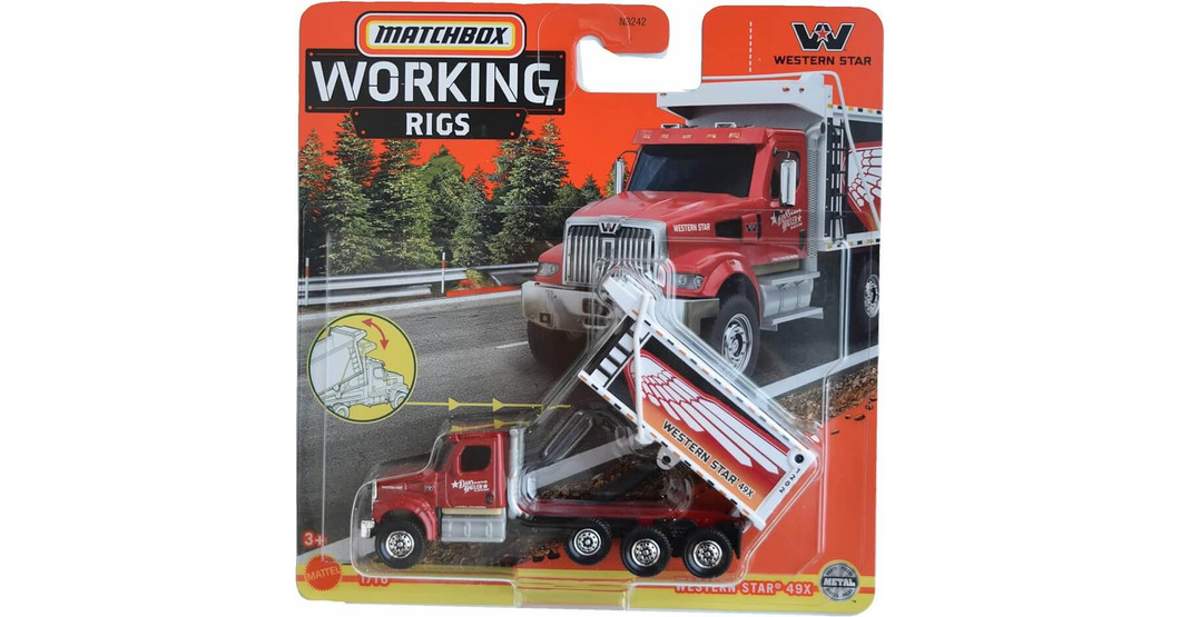Matchbox Working Rigs munkagép - Western Star 49X (N3242-HFH22 ...