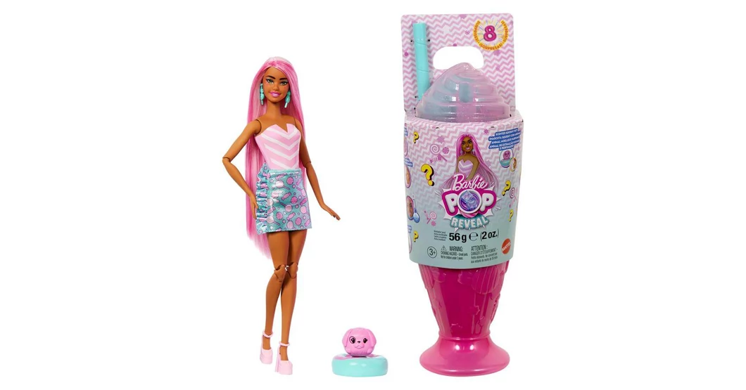 Mattel - Barbie - Slime Reveal Illatos Shaker baba - Pink (JFY62 ...