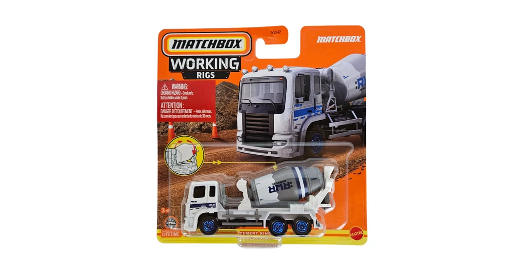 Matchbox Working Rigs munkagép - Cement King HD (N3242-HVV13 ...