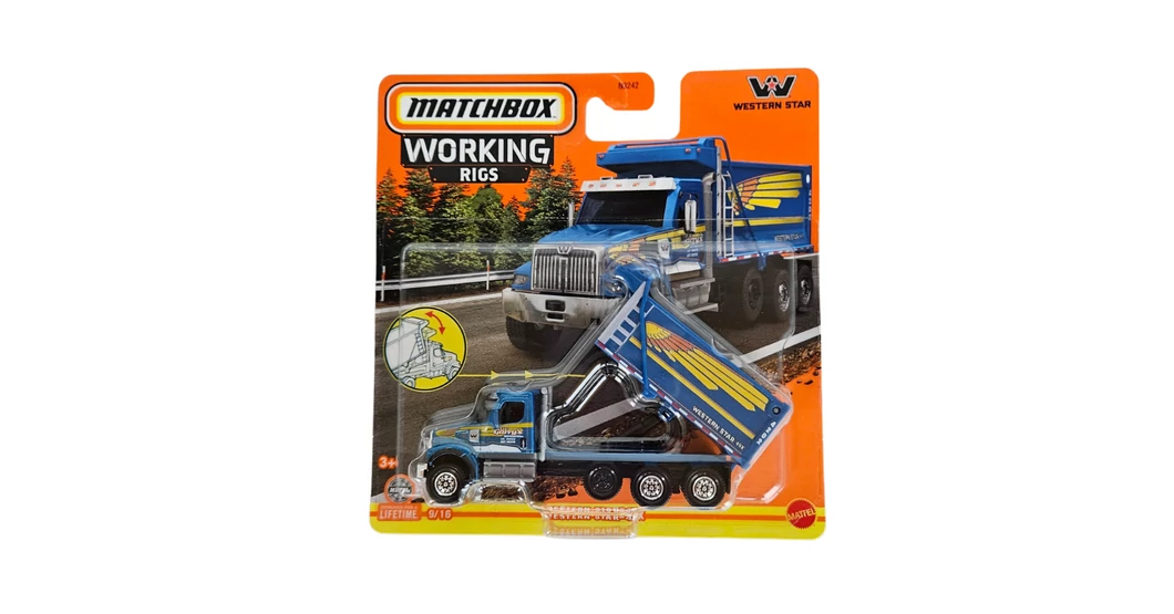 Matchbox Working Rigs munkagép - Western Star 49X - KÉK (N3242-HVV14 ...