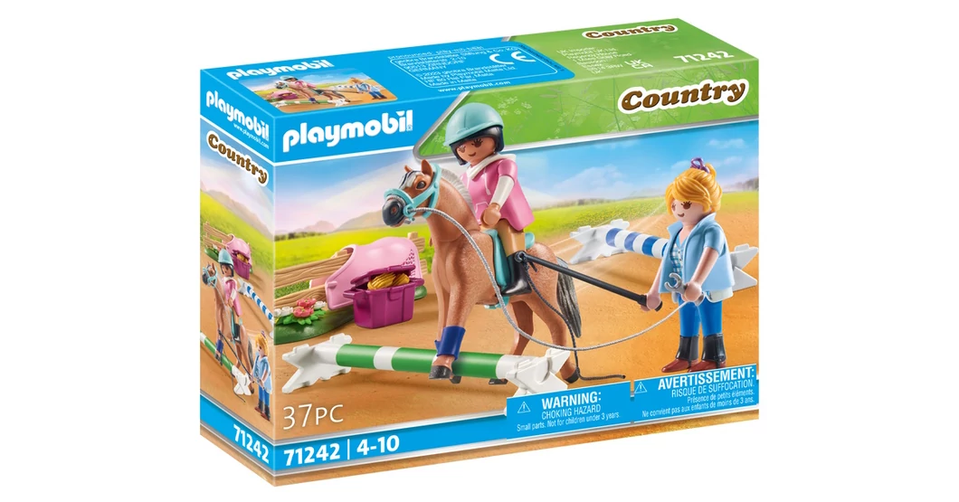 Playmobil - Country - Lovagló óra játékszett (71242) - Playmobil - Country