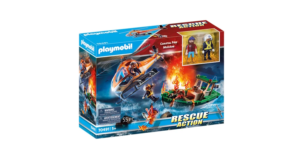 Playmobil Rescue Action - Légimentők akcióban játékszett (70491 ...