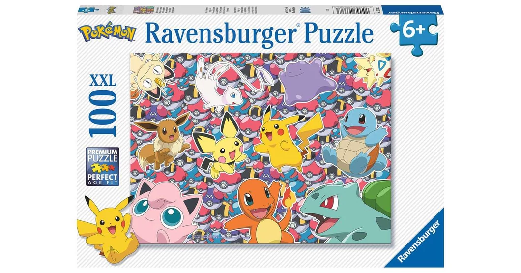 Ravensburger 100 db-os XXL puzzle - Pokémonok (13338) - 100 db-os puzzle