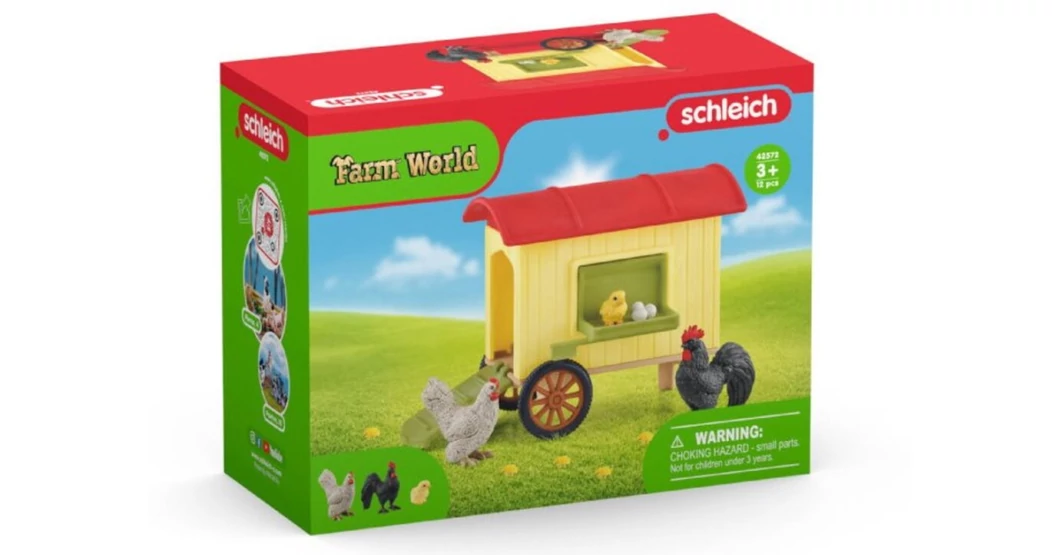 Schleich 42572 Mobil csirkeól játékszett - Farm World - Schleich - Farm ...