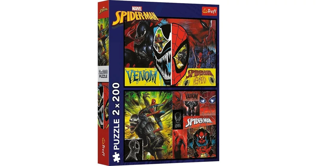 Trefl 2 x 200 db-os puzzle - Pókember vs. Venom (13314) - 160 db-os puzzle